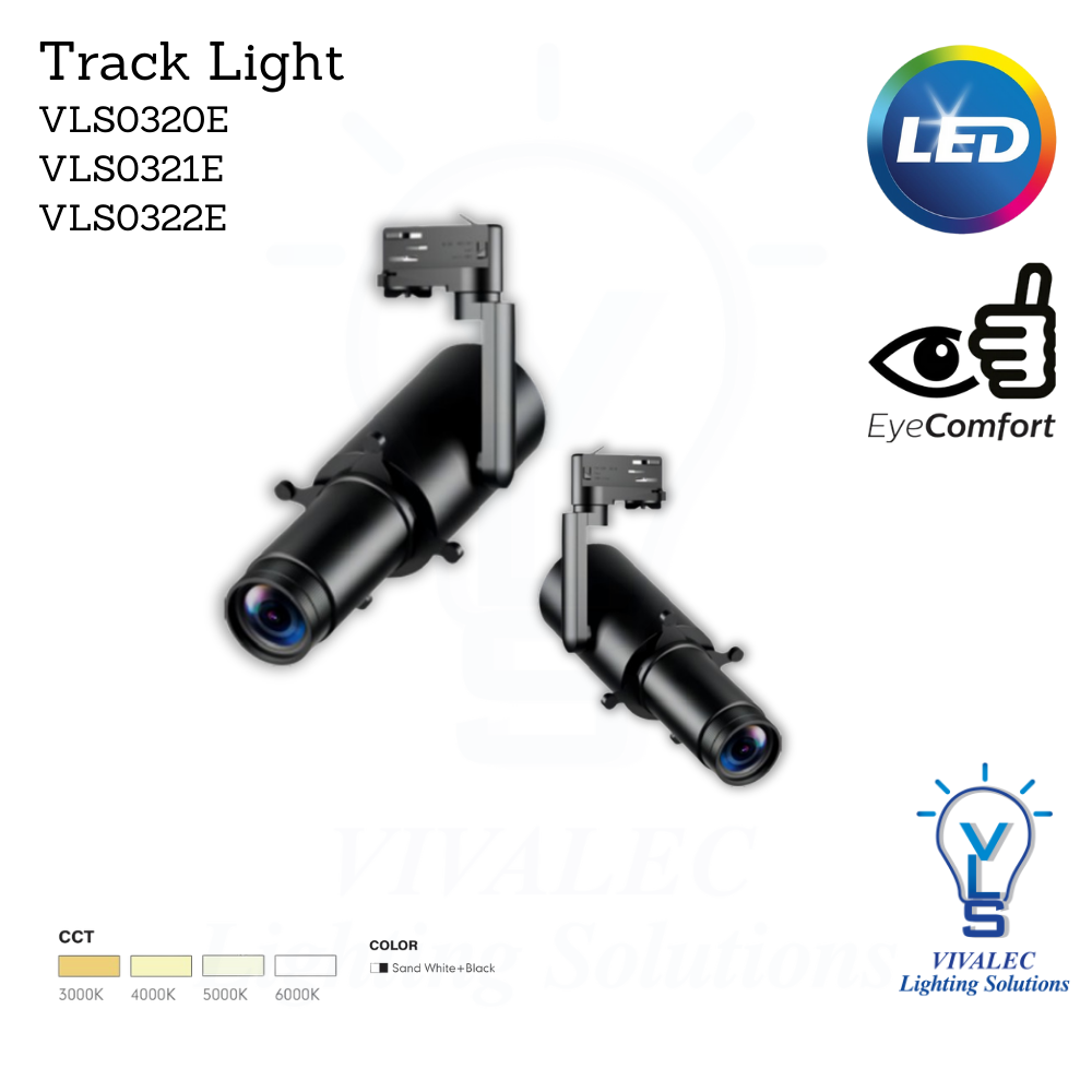 VLS 0320E LED Track Light | Vivalec Lighting Sdn Bhd