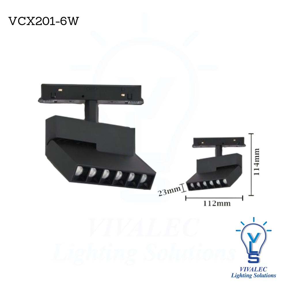 VLS 2.0 LED Magnetic Light Adjustable GridLight VCX-201 - Vivalec ...