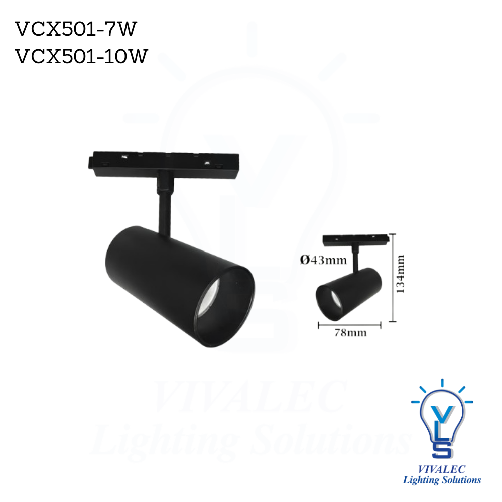VLS 2.0 LED Magnetic Light SpotLight VCX-501 - Vivalec Lighting Sdn Bhd