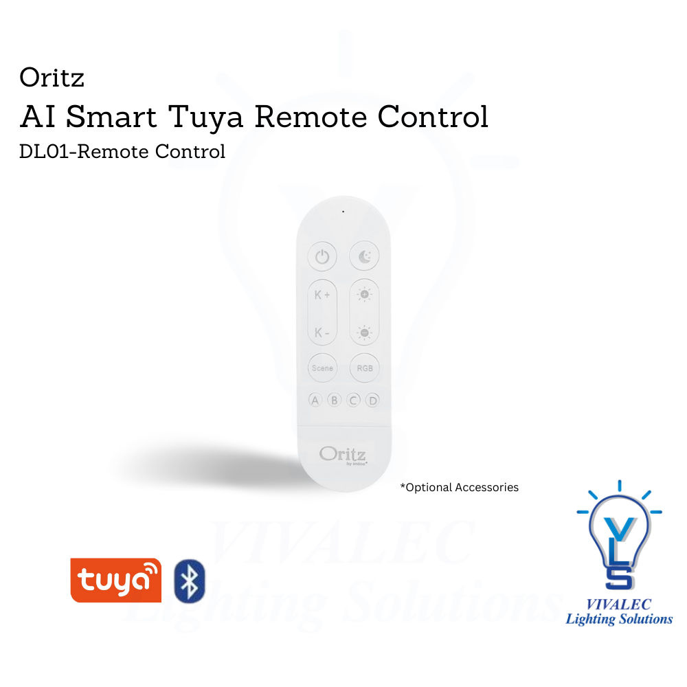 ORITZ VLS AI Smart Tuya Remote Control | Vivalec Lighting Sdn Bhd