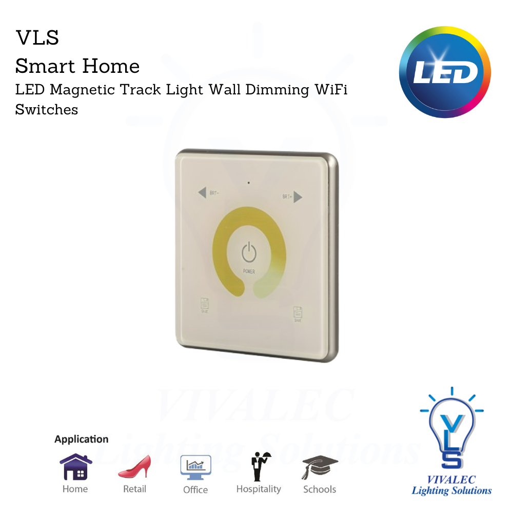 SMART HOME 3.0 LED MAGNETIC TRACK LIGHT WALL DIMMING WIFI SWITCHES ...