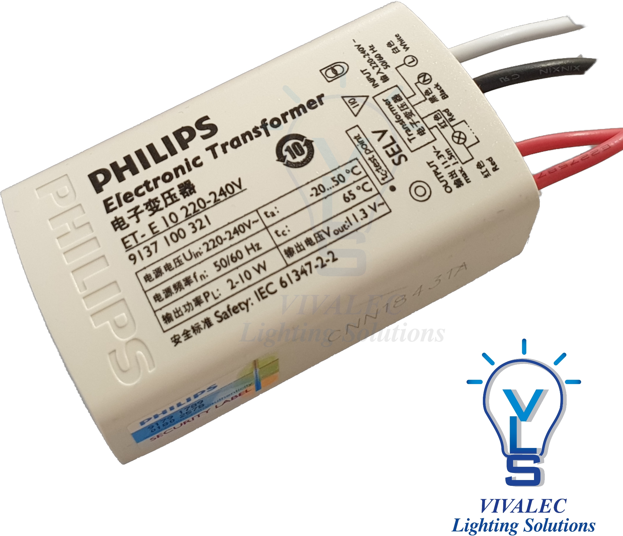 Philips Electronic Transformers ET-E10 10W 12V 220-240V / Dimmable Led ...