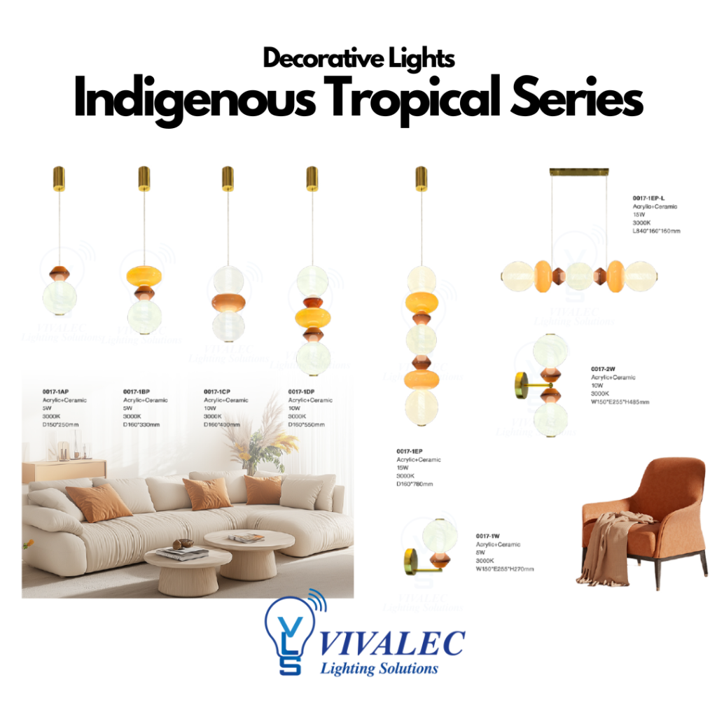 Indigenous Tropical Collection | Organic Stacked Pendant & Wall Light ...