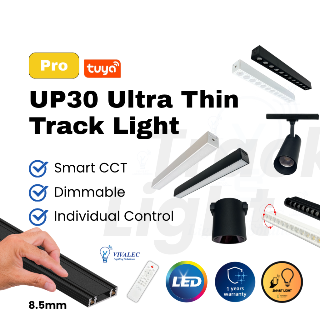 VLS UP30 Series Ultra Slim Magnetic Track Series | Track Light Ceiling ...
